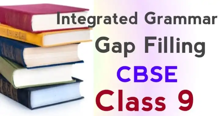 Gap Filling Class 9 